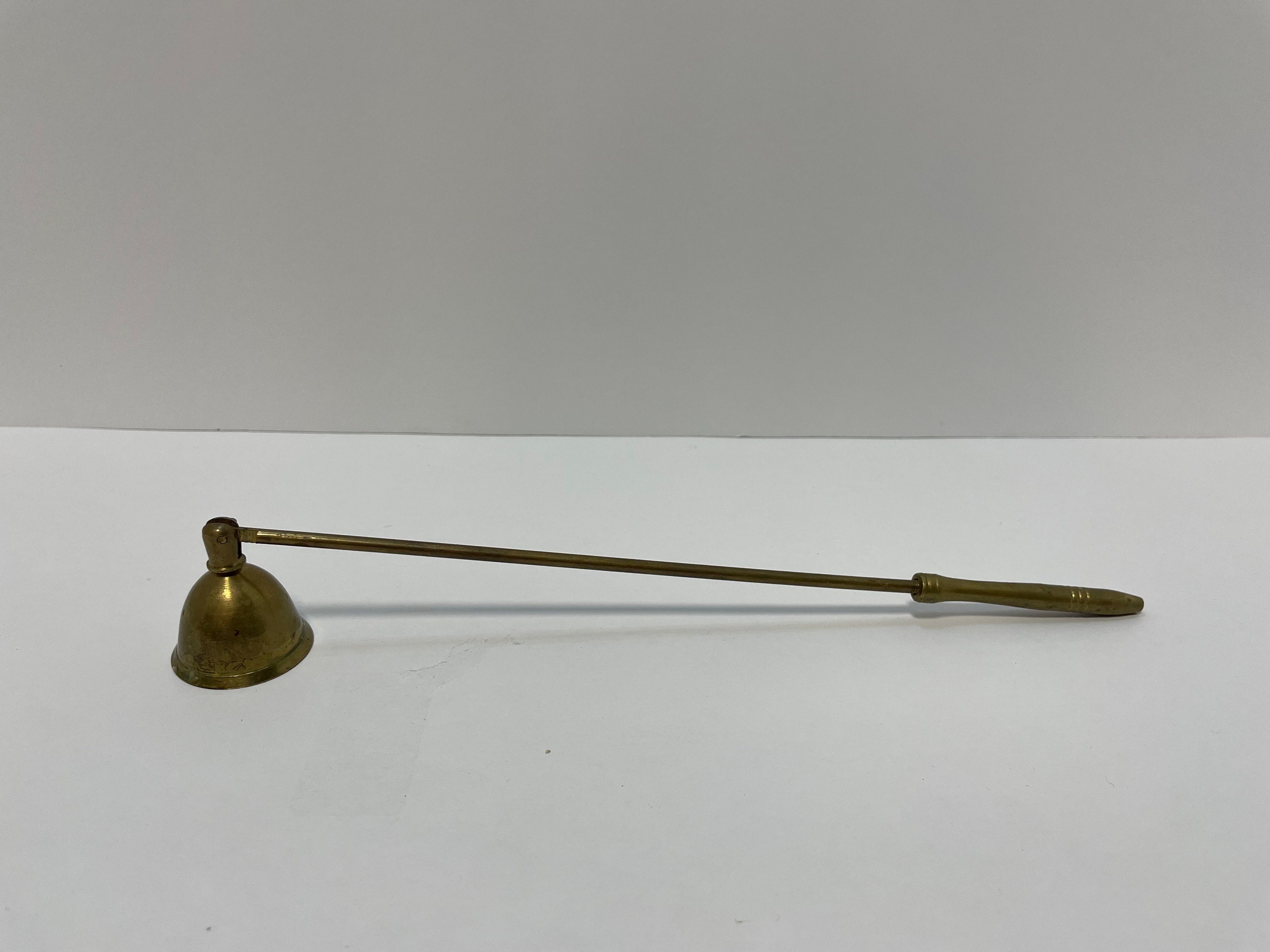 Mid-20th Century Indian Brass Candle Snuffer - Etsy