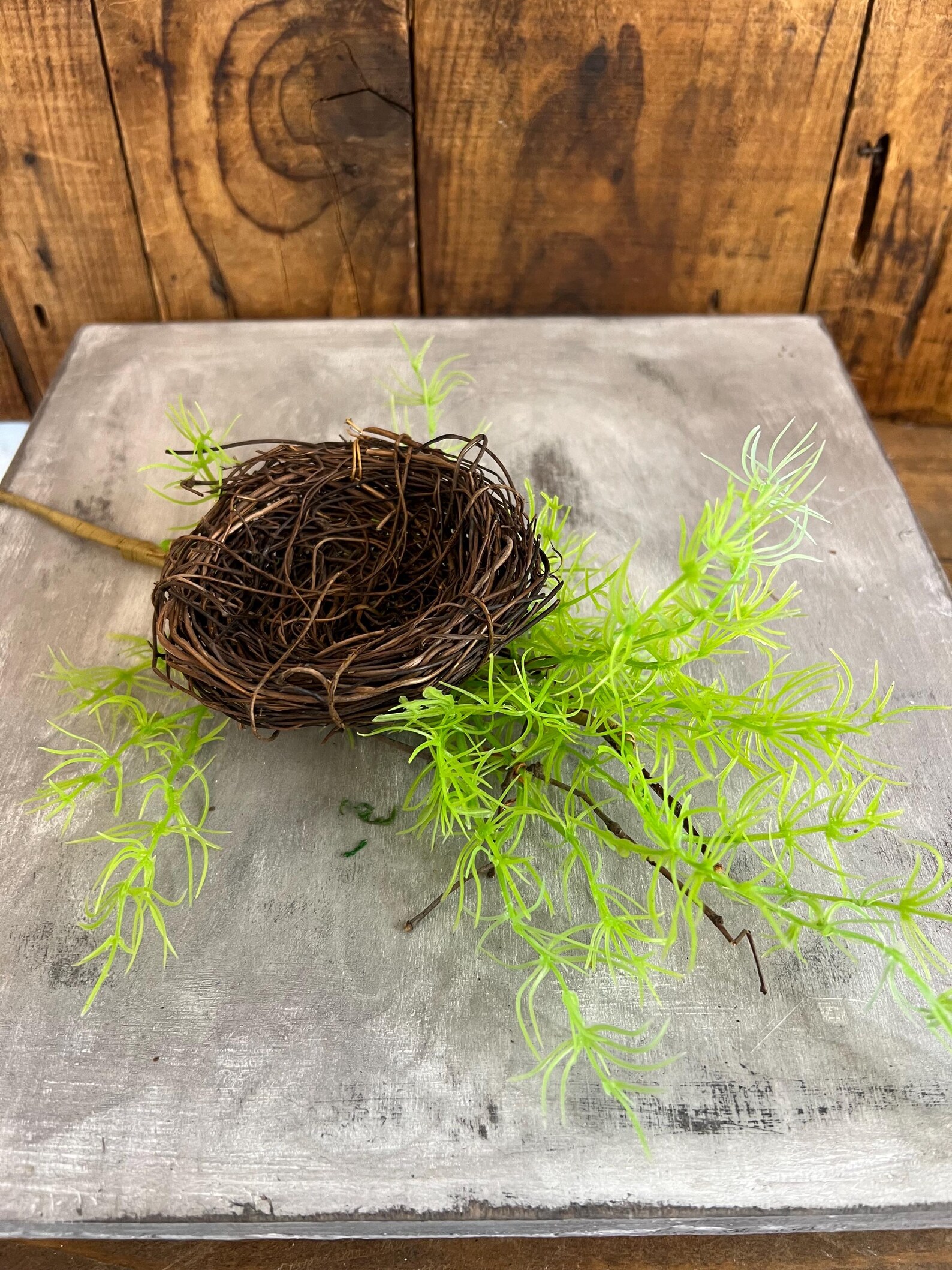 Bird Nest Stem, Cute Bird Nest Stem, Spring Decor, Easter Decoration ...