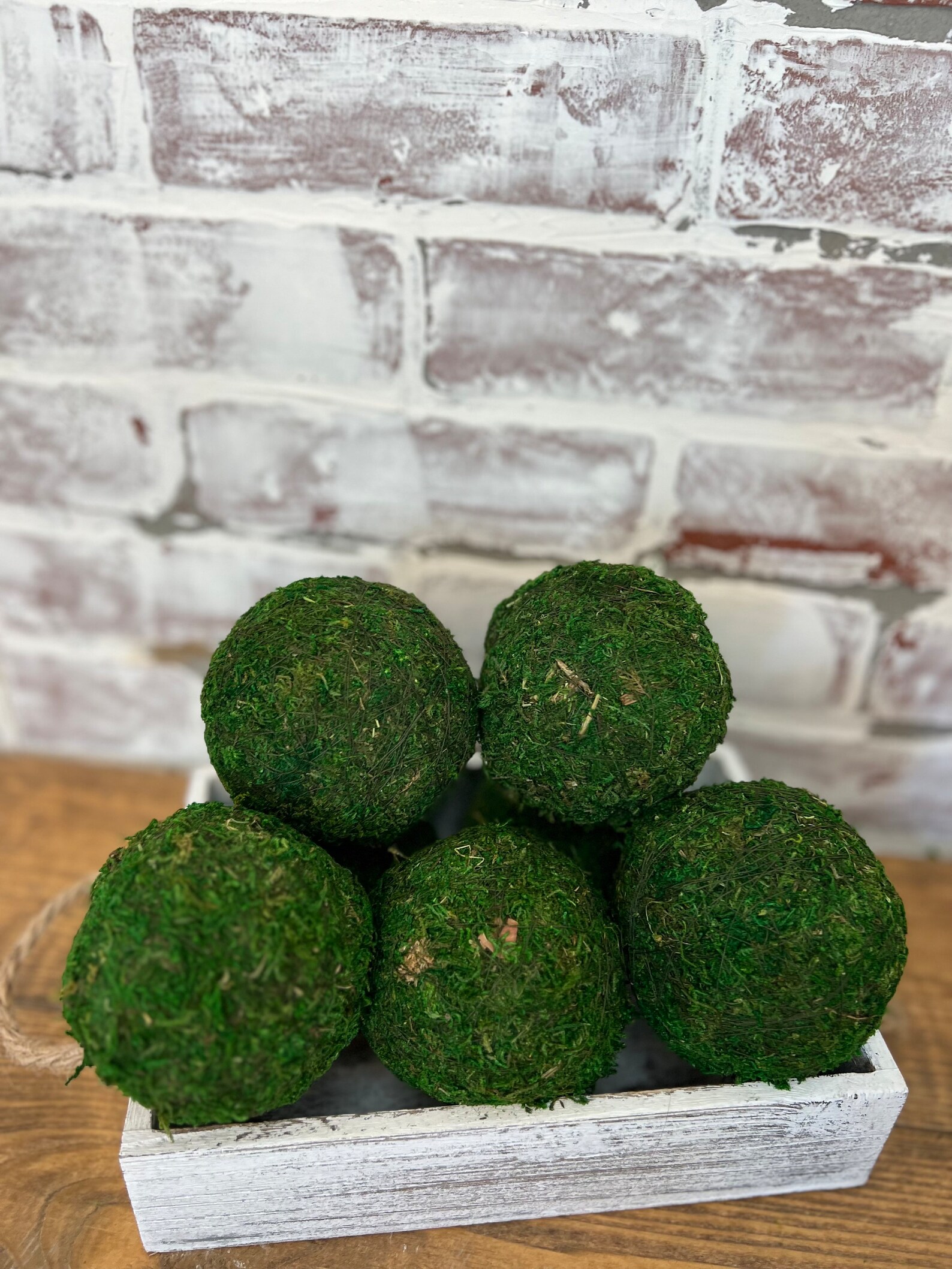 Moss Ball, Natural Moss Balls, Decorative Balls, Moss Covered Balls ...