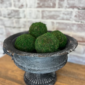 Moss Ball, Natural Moss Balls, Decorative Balls, Moss Covered Balls ...