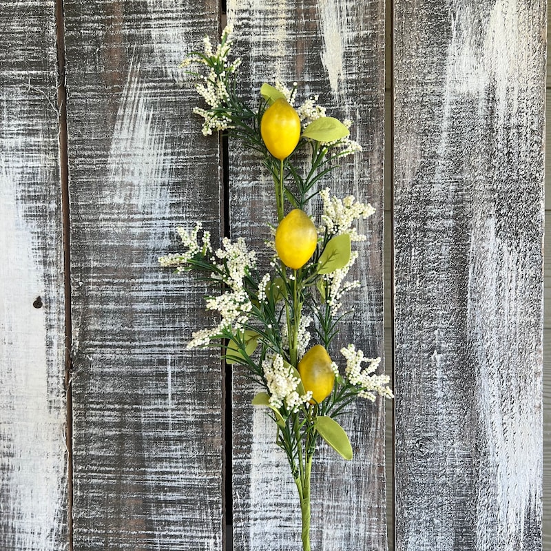 Artificial Lemon Decor - Etsy