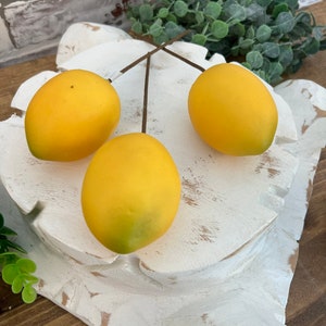 Lemon Floral Arrangement, Faux Lemon Flower Arrangement, Lemon Greenery ...
