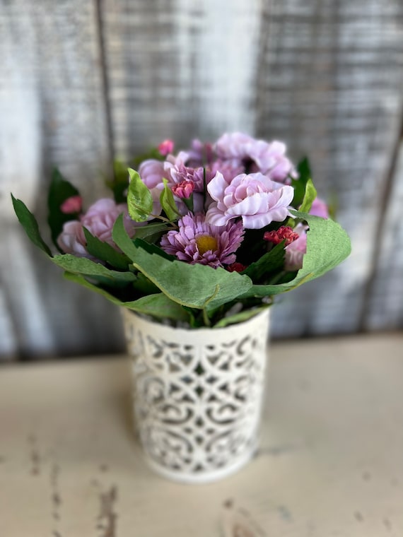 Flower Bunch Flower Boutique Pink and Purple Flowers - Etsy