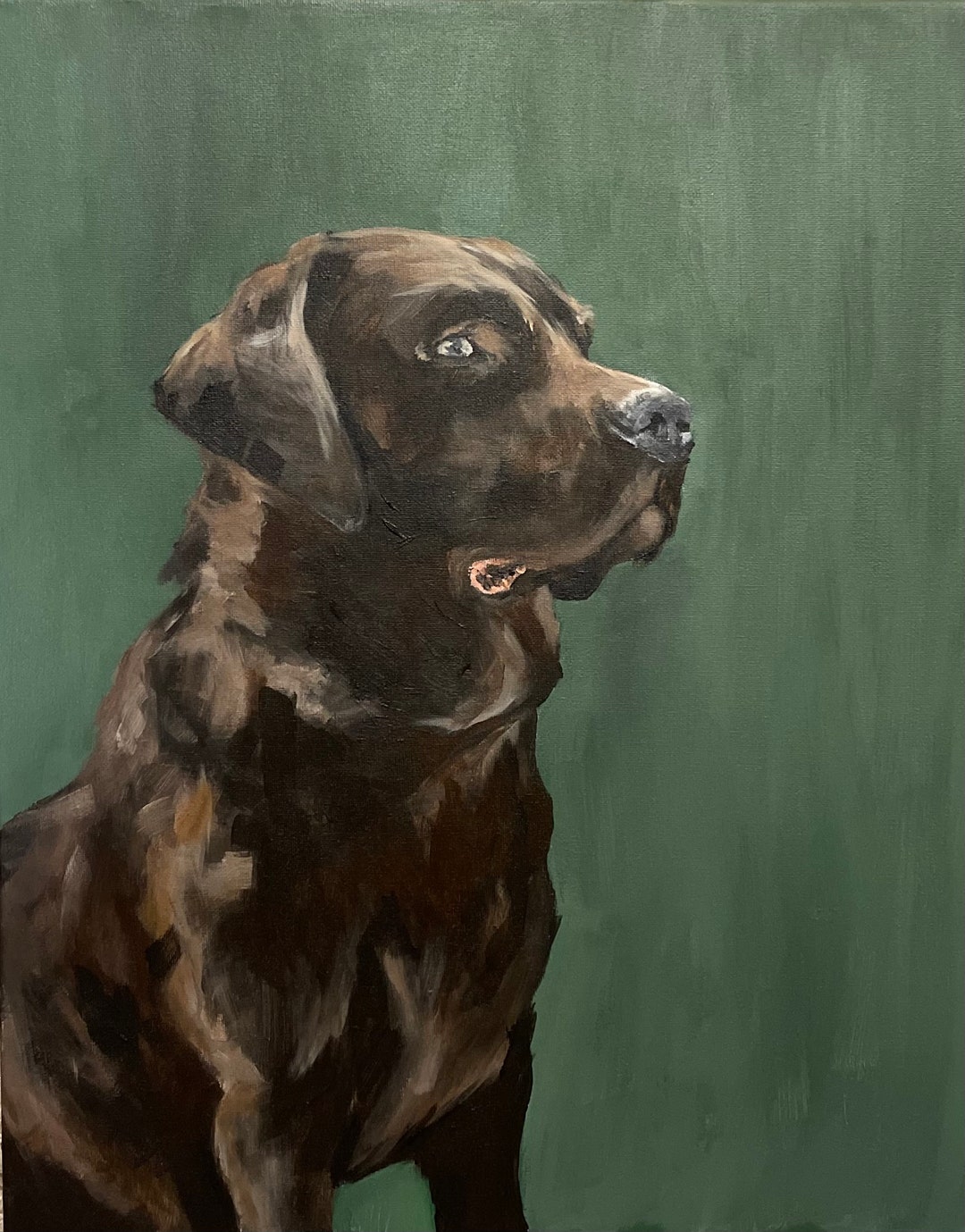 Custom Acrylic Paint Pet Portraits - Etsy