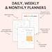 Daily Planner for Kids, School Planner, Student Planner, Chore Chart ...