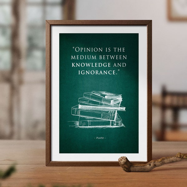 Plato Wall Art - Etsy