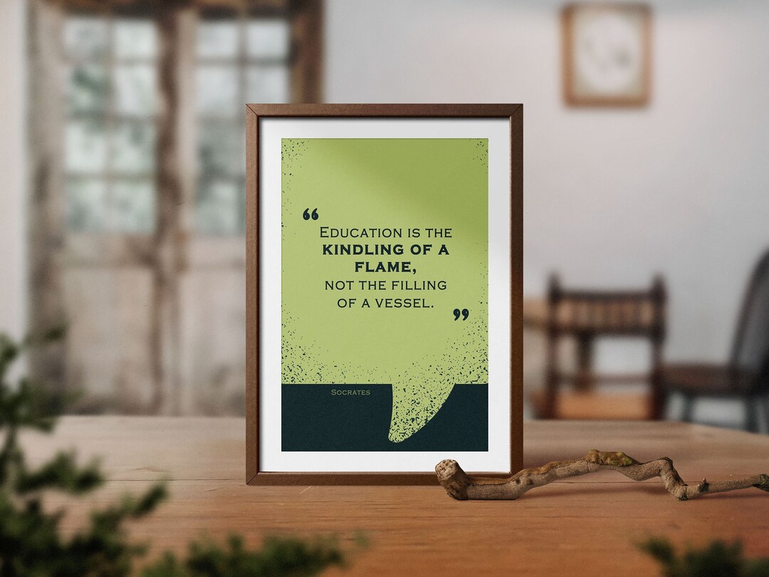 Socrates Print Philosophy Poster, Philosophical Art, Ancient Wisdom ...