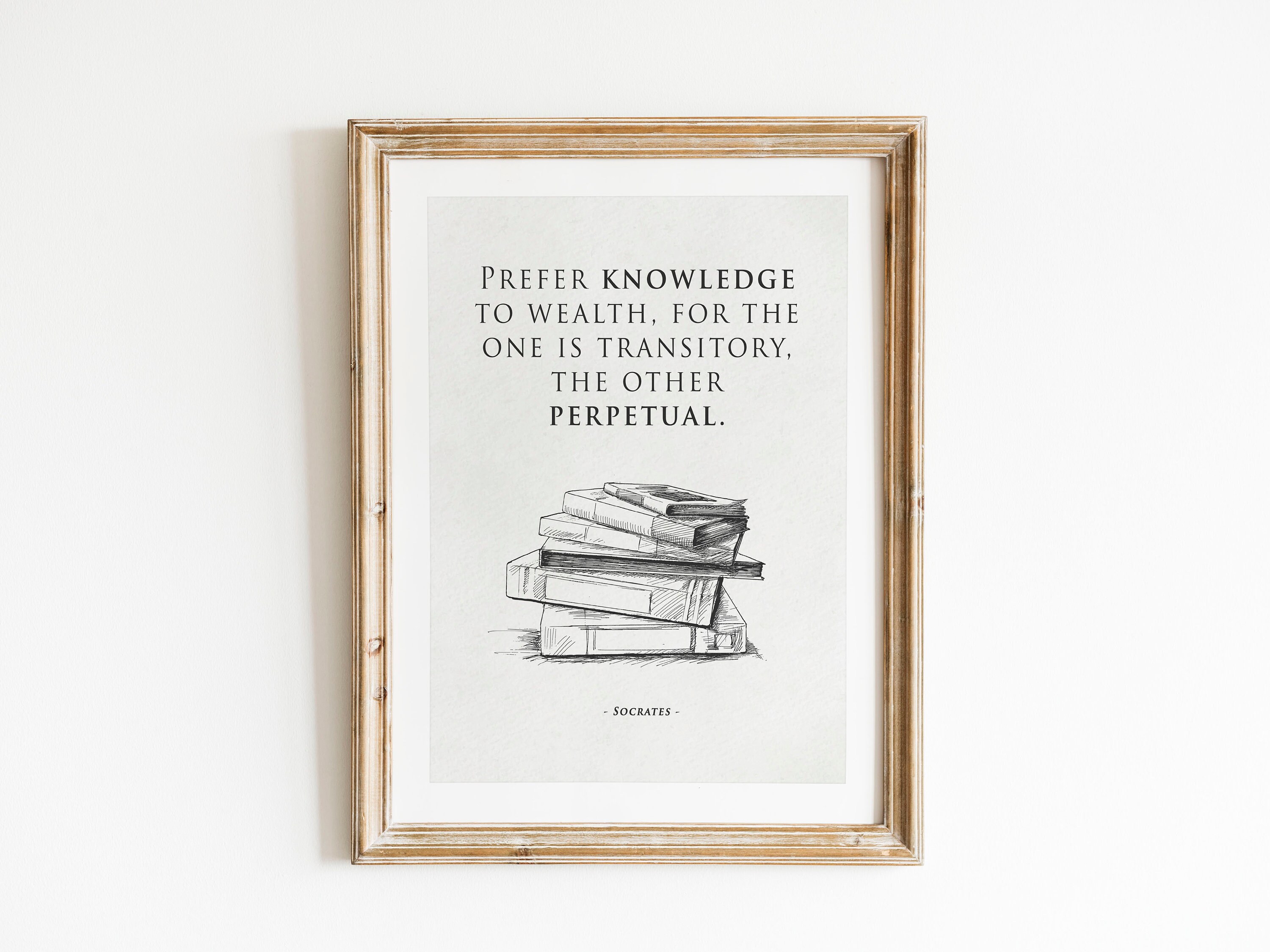 Socrates Print Philosophy Poster, Philosophical Art, Ancient Wisdom ...