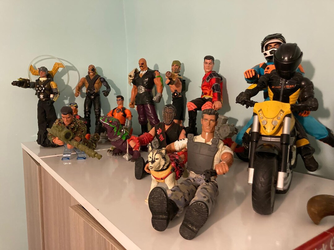 Action Man Collection With A.T.O.M / 1980's / 1990's / 2000's ...