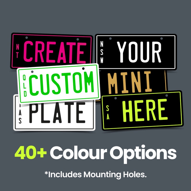 Odi Plate Decal - Etsy Australia