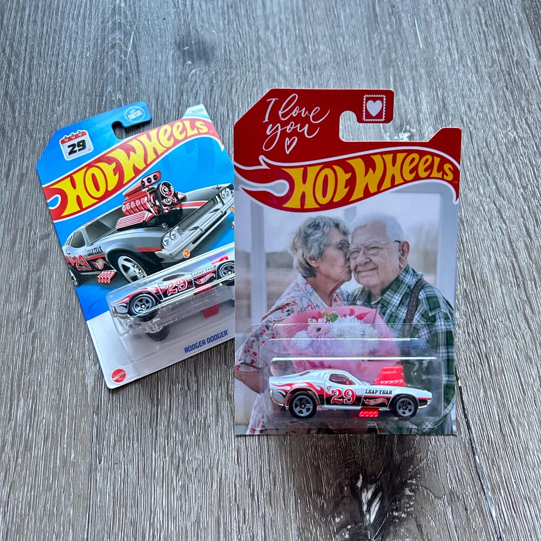 Valentine’s Day Personalized Hotwheels Car Gift - Custom Car Packaging ...