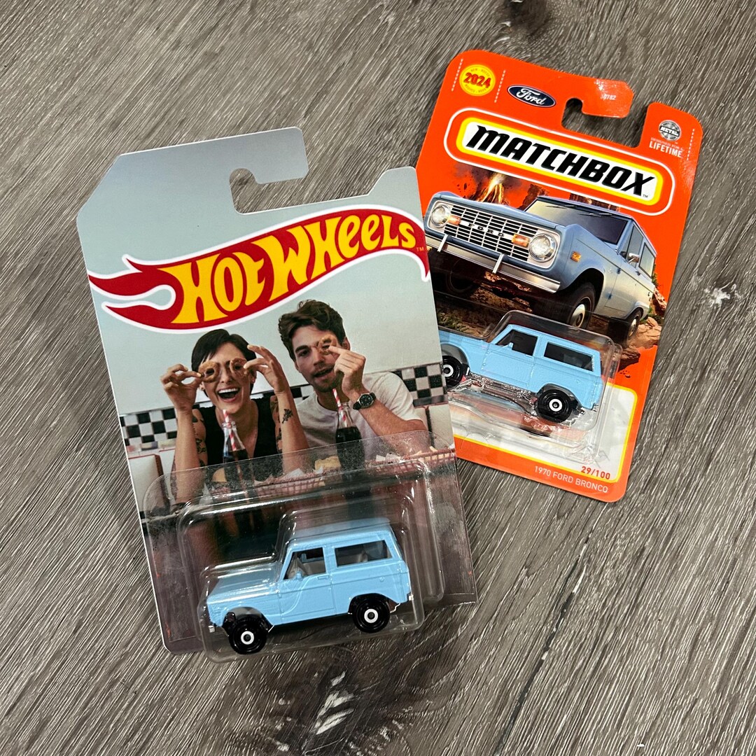 Personalized Bronco Hot Wheels Car Gift - Custom Hot Wheels Packaging ...