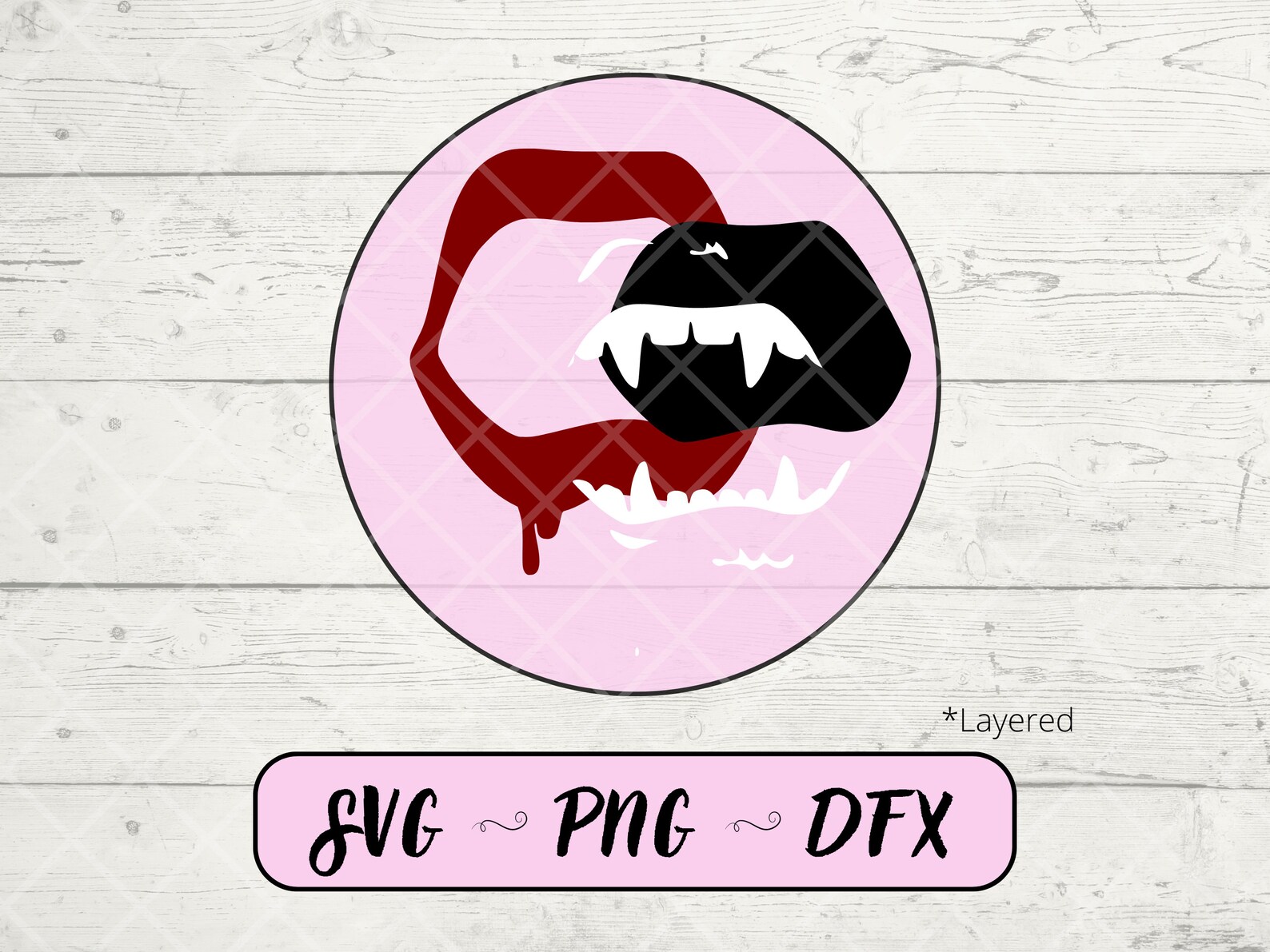 Vampire SVG, Fangs Svg, Halloween Svg, Layered Svg - Etsy
