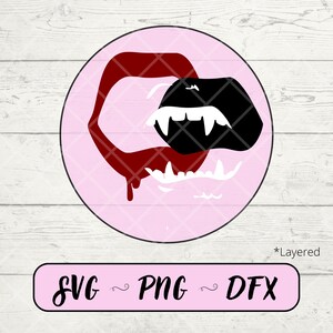 Vampire SVG, Fangs Svg, Halloween Svg, Layered Svg - Etsy