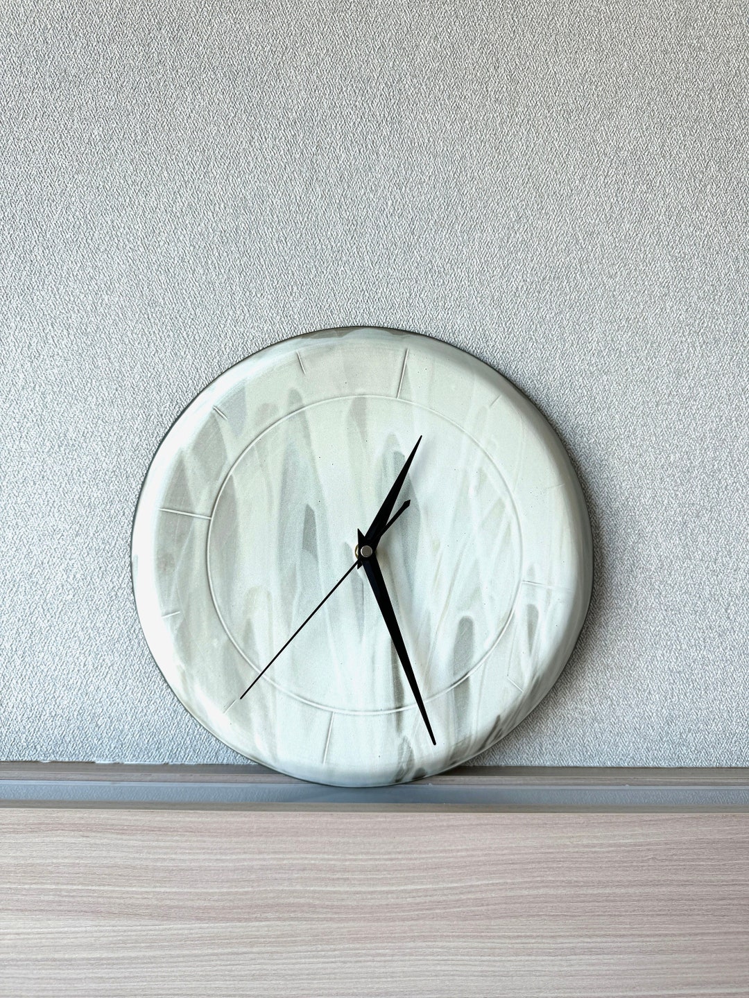 Handmade Ceramic Clock by Theta Studio With Seiko Clockmovement - Etsy