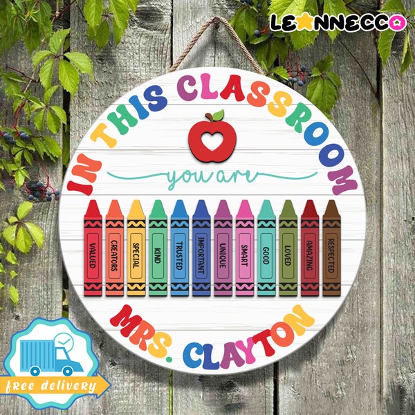 Teacher Door Signs - Etsy