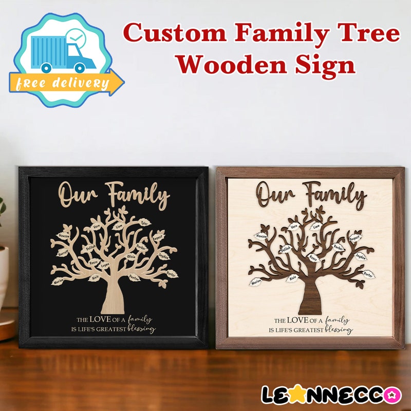 Family Tree Sign - Etsy