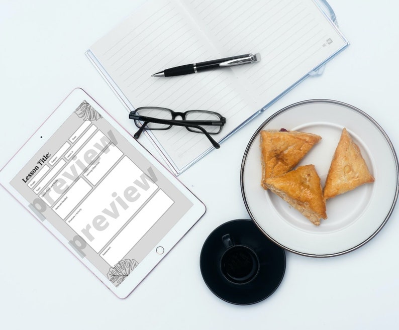 Digital Lesson Plan, One Month Lesson Plan, Goodnotes, Teacher ...