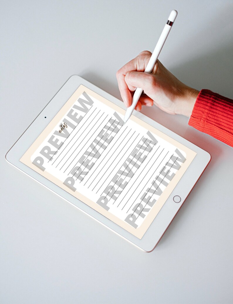 30 Day Printable Planner, Undated Weekly Layout (PDF) - Etsy