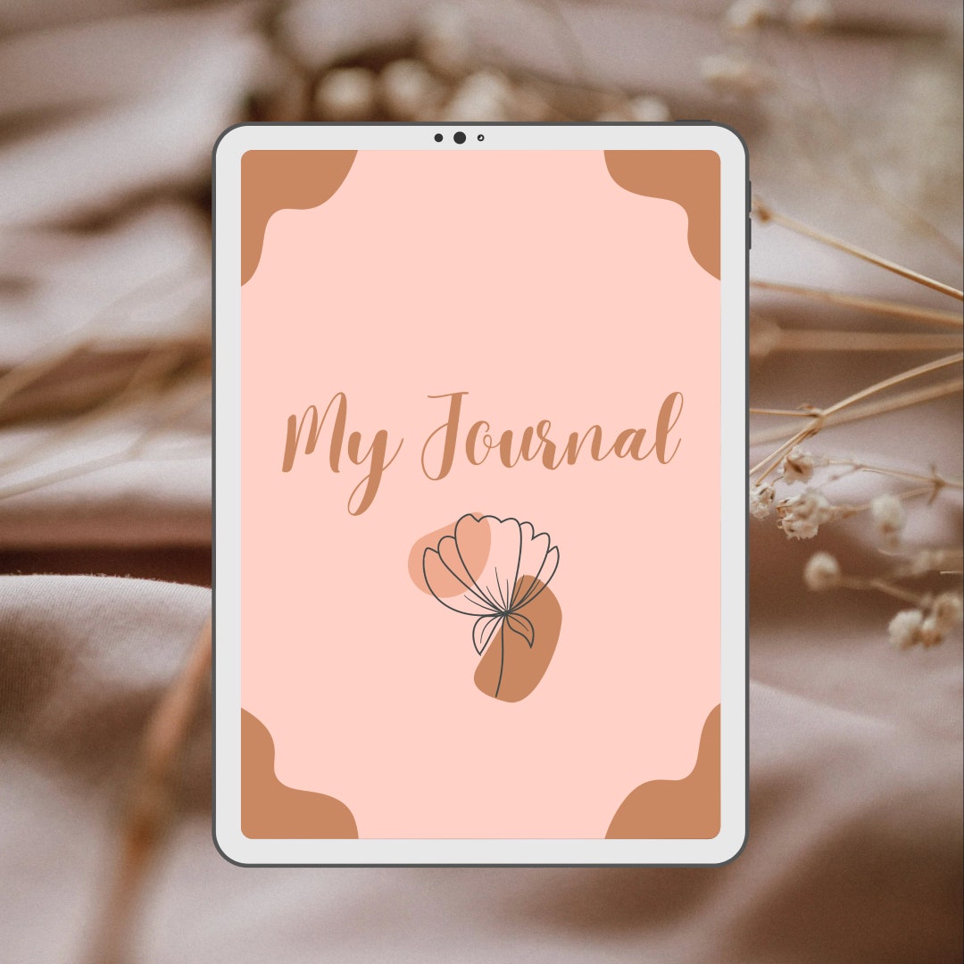 Minimalist Journal, Aesthetic Notebook, Digital Personal Journal ...