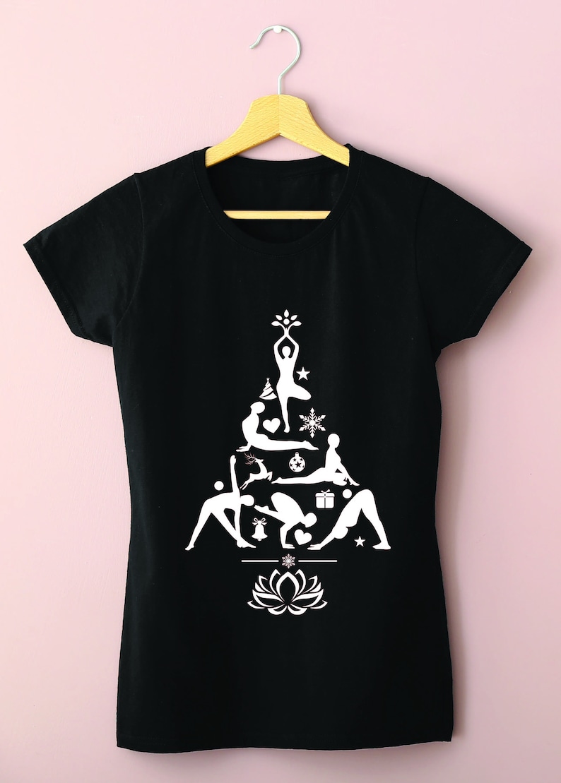 Yoga Christmas Tree Digital Files (dxf, Svg, Png) (for Laser Cut ...
