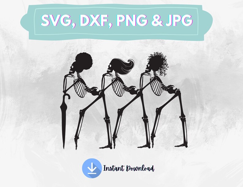 Halloween Friends Svg | Best Friend Svg | Skeletons Squad Svg ...