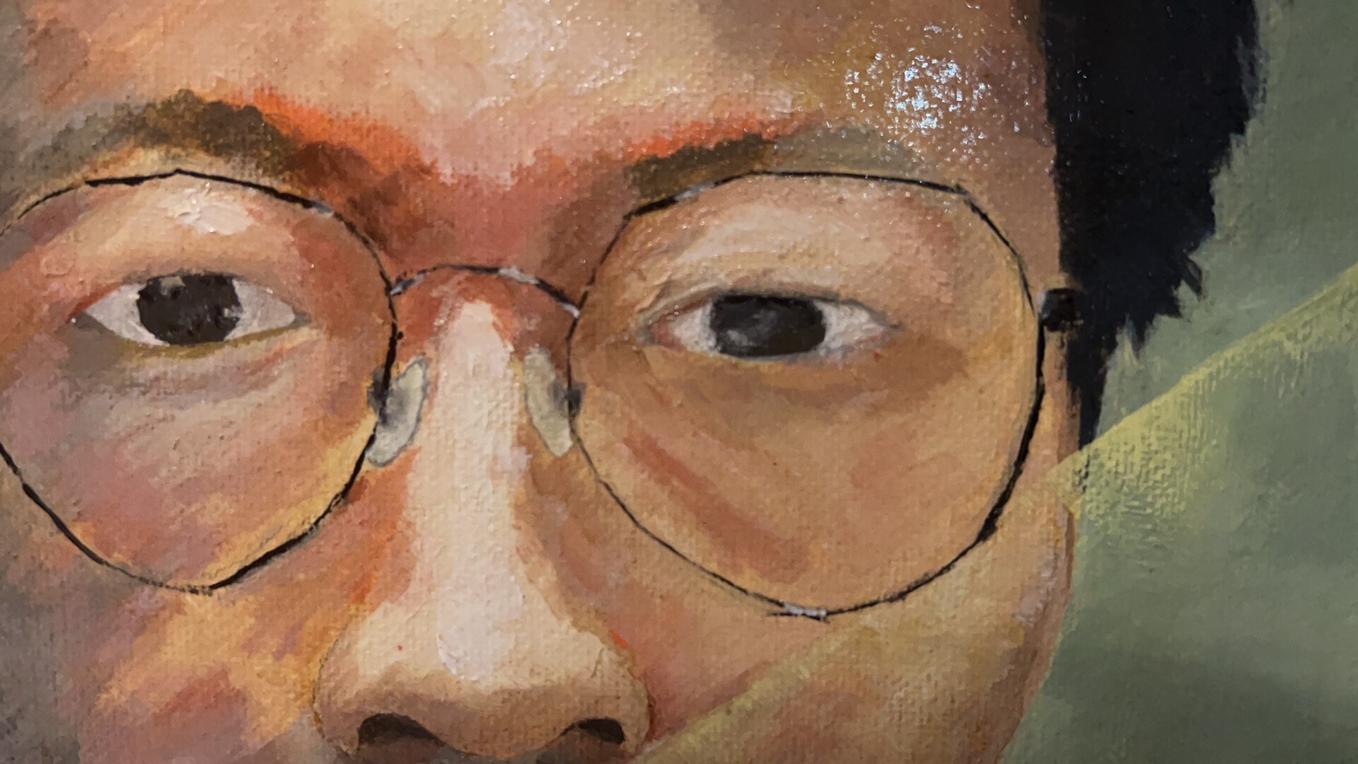 My Original Oil Painting Self Portrait, 2022, Realistic Art, Custom Oil ...