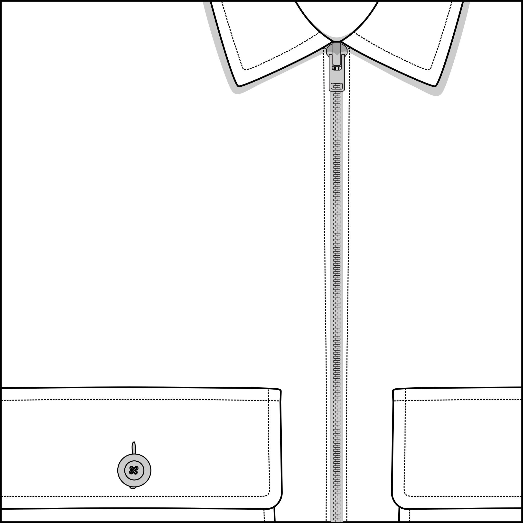 Mockup Work Jacket Vector Illustrator - Etsy