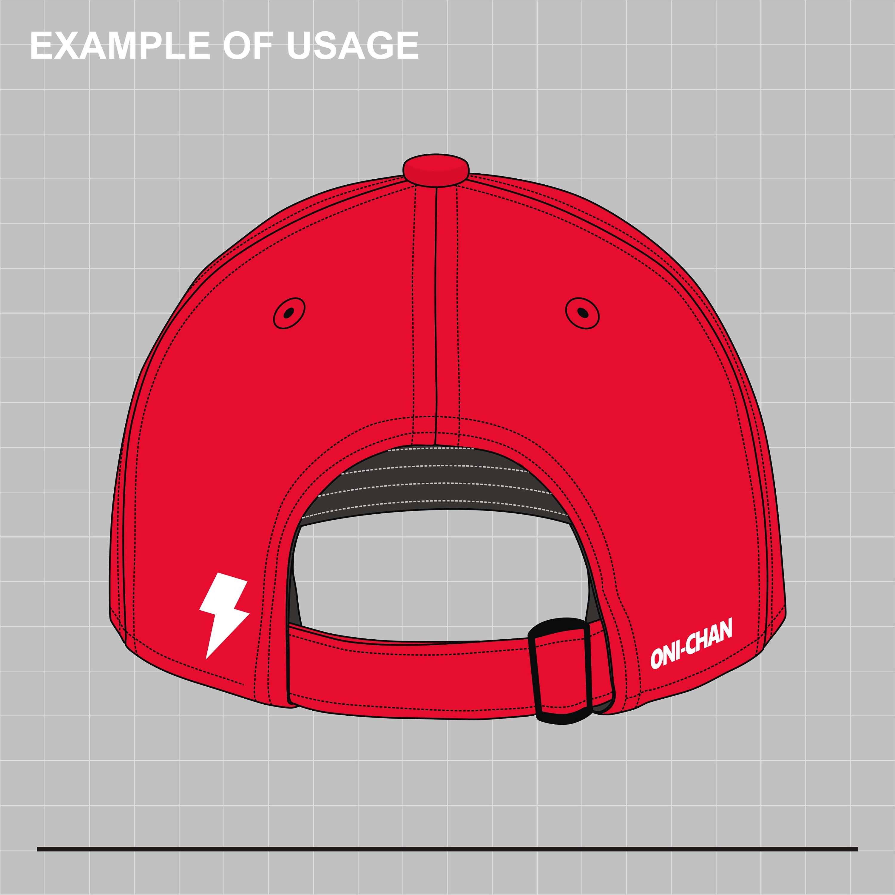 Baseball Cap Mockup Vector Illustrator Template - Etsy