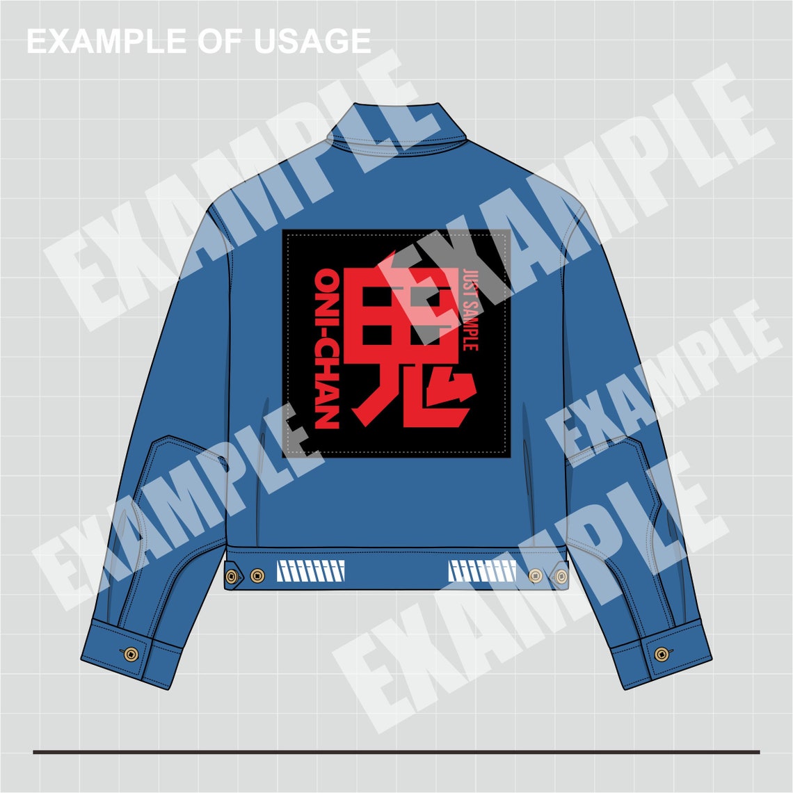 Mockup Work Jacket Vector Illustrator - Etsy