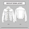 Mockup Work Jacket Vector Illustrator - Etsy