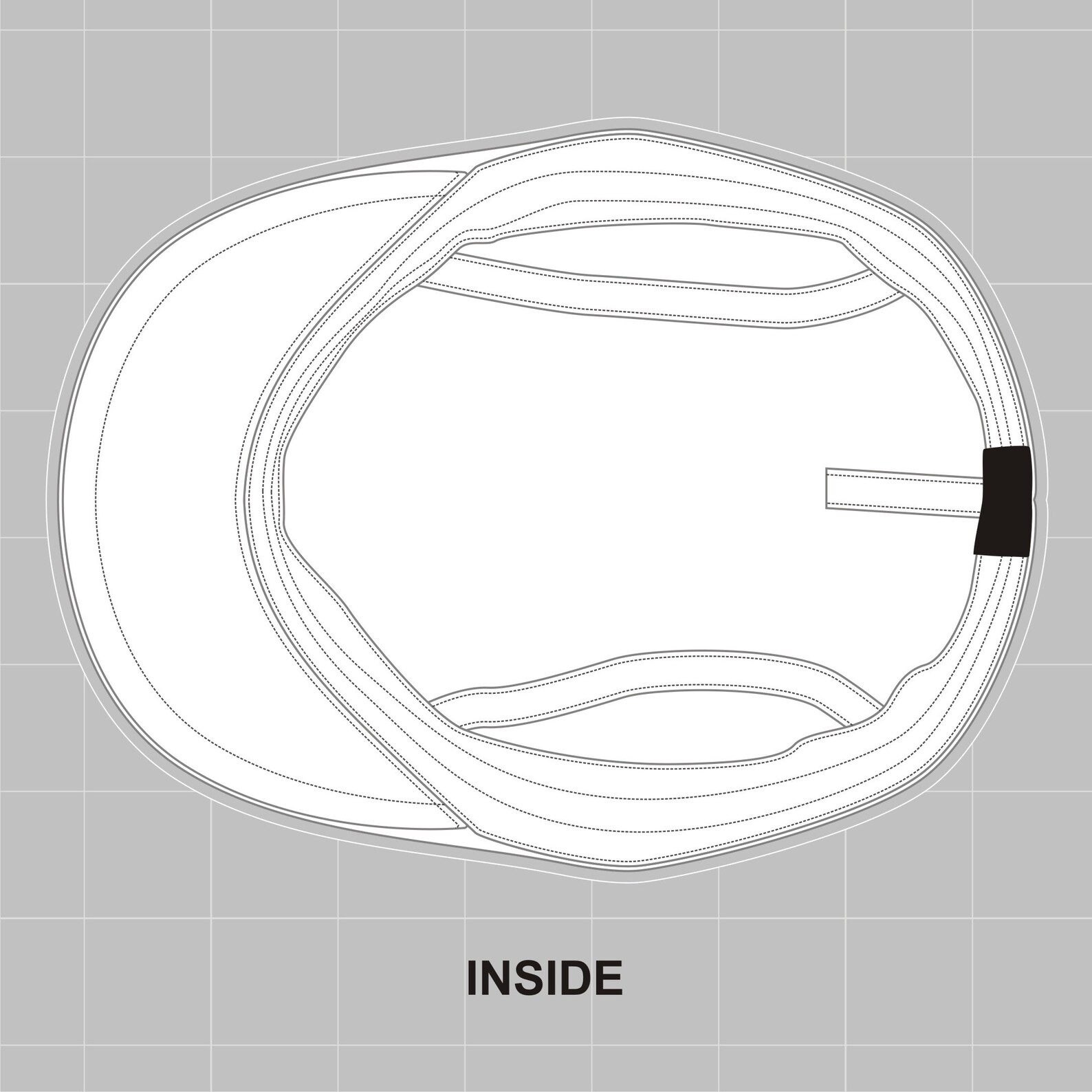 Flat Cap Vector Mockup Illustrator - Etsy