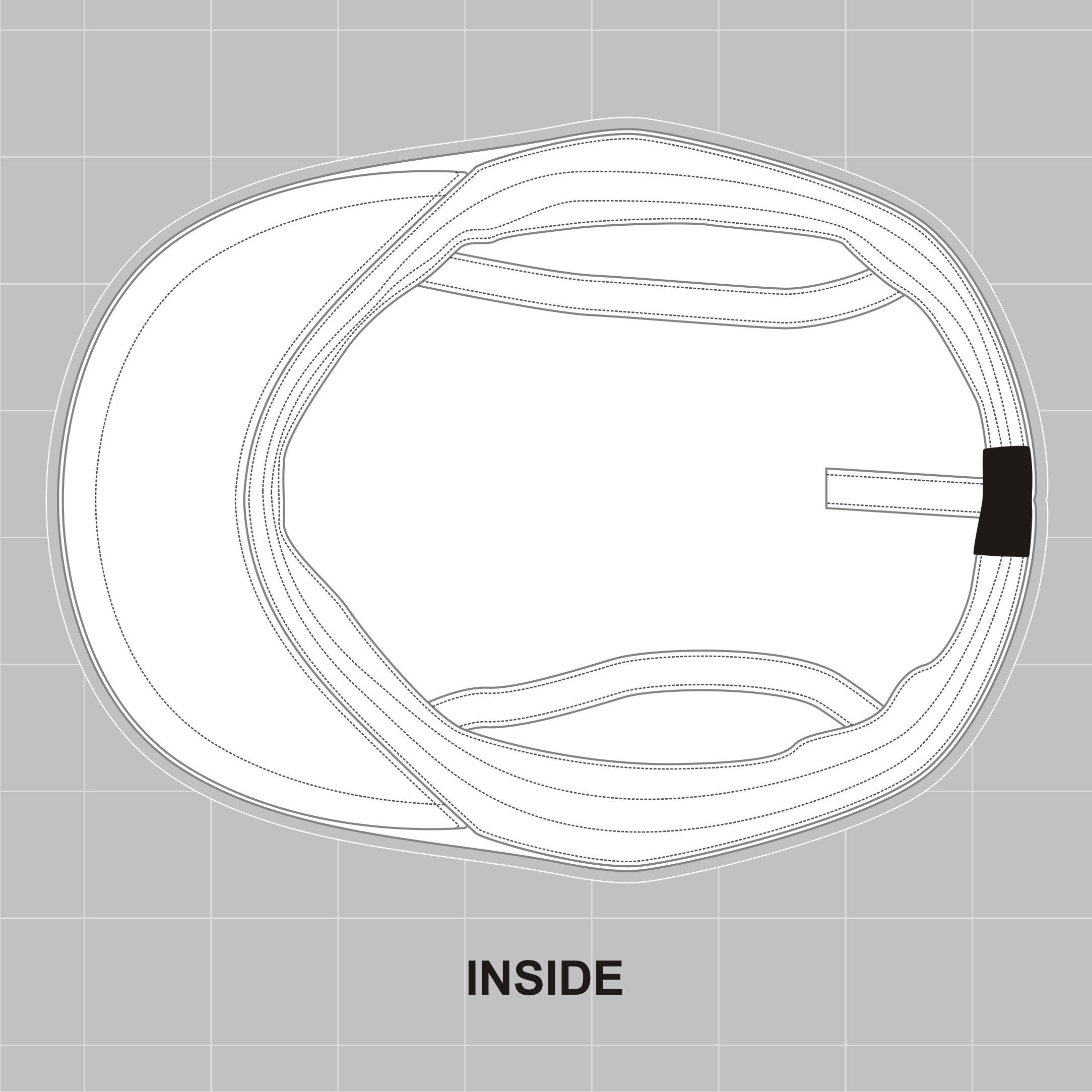 Flat Cap Vector Mockup Illustrator - Etsy