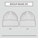 Five Panel Cap Vector Mockup Illustration - Etsy