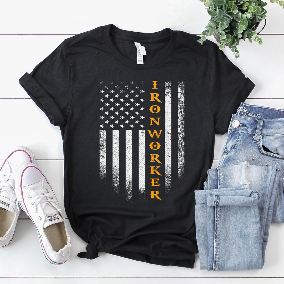 Ironworker Shirt / Ironworker T-shirt / Ironworker Gift / Ironworker ...