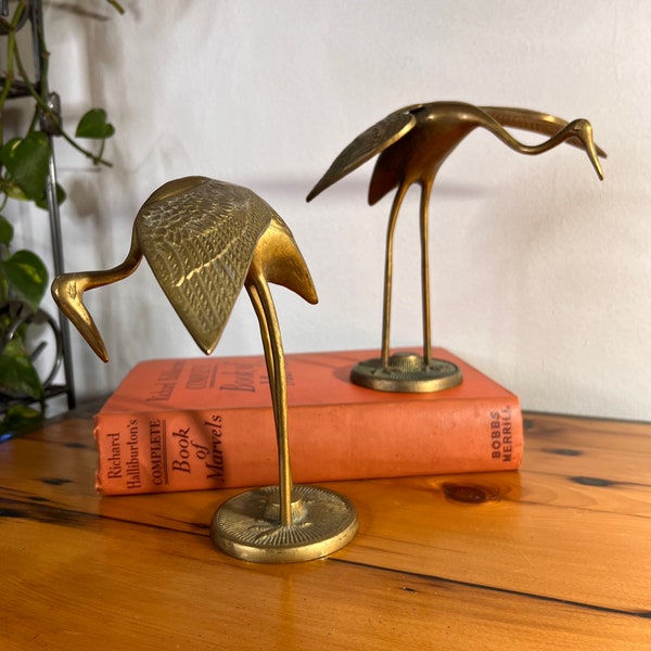 Brass Cranes - Etsy