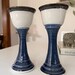 Studio Pottery Pair of Ceramic Goblets - Artist Signed - 7” - Etsy