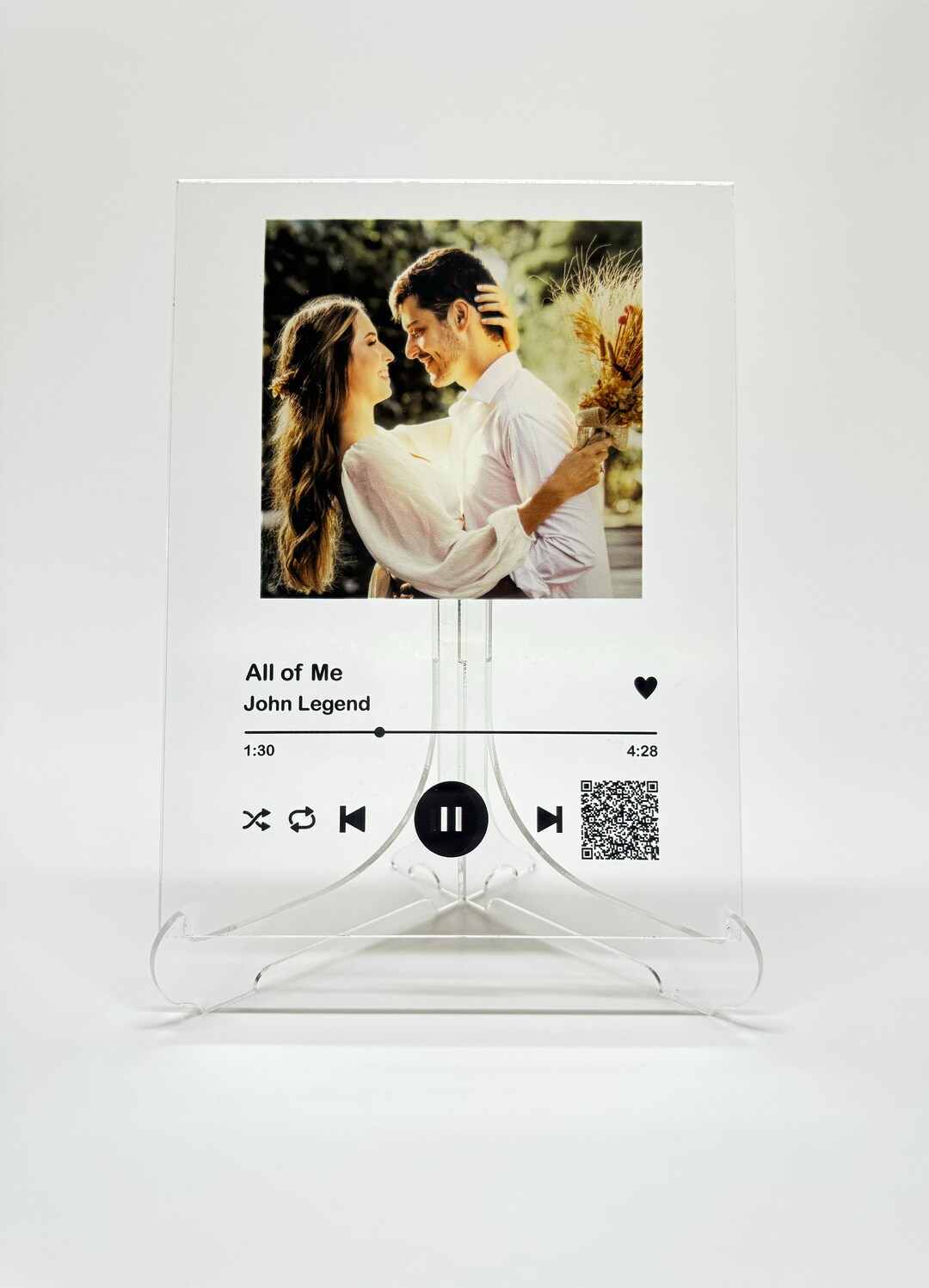 Personalized Plaque, Spotify Plaque, Anniversary Gifts for Women and ...