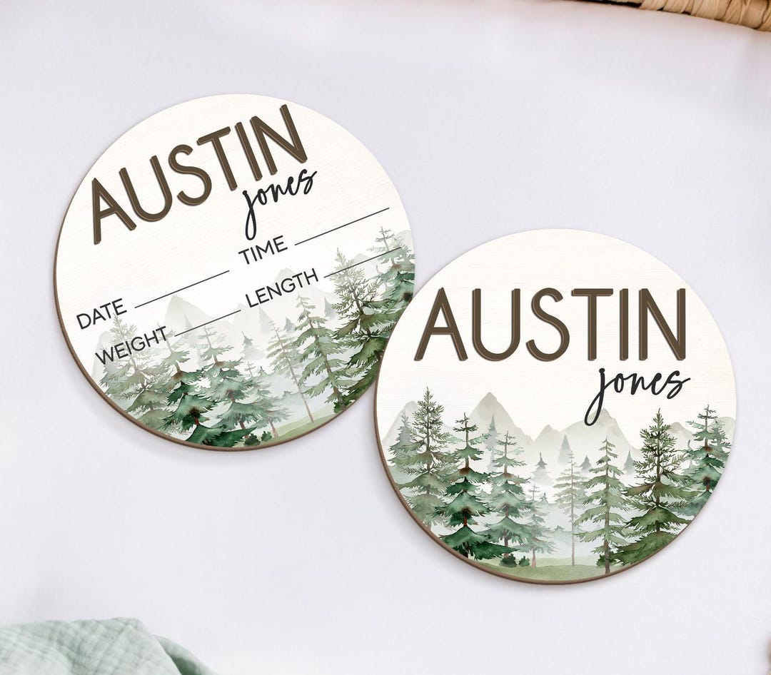 Personalized Baby Sign, Custom Name Sign for Baby Boy, Baby ...