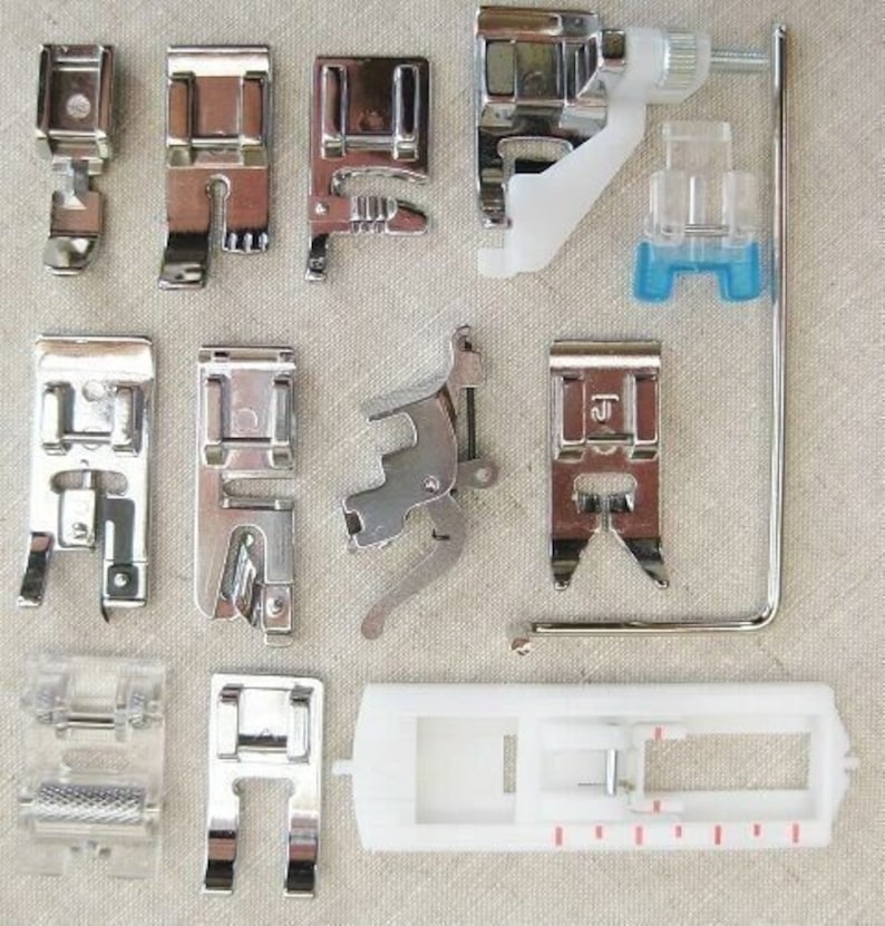 Universal Sewing Sewing Feet Set Low Shank (13x) | Pfaff, Brother ...