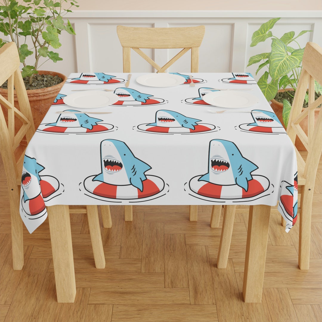 Fun Shark Tablecloth - Etsy