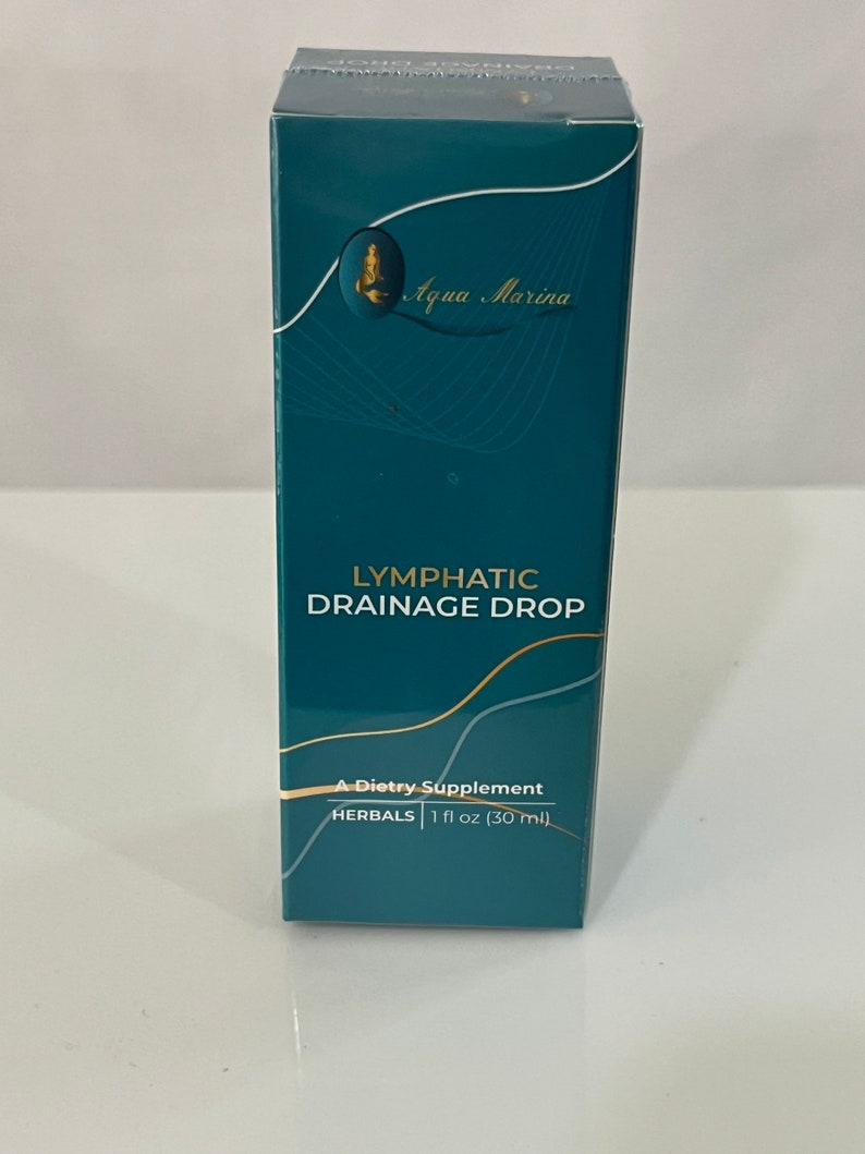 Lymphatic Drainage Drop for Vibrant Wellness, Herbal Dietry Supplement ...