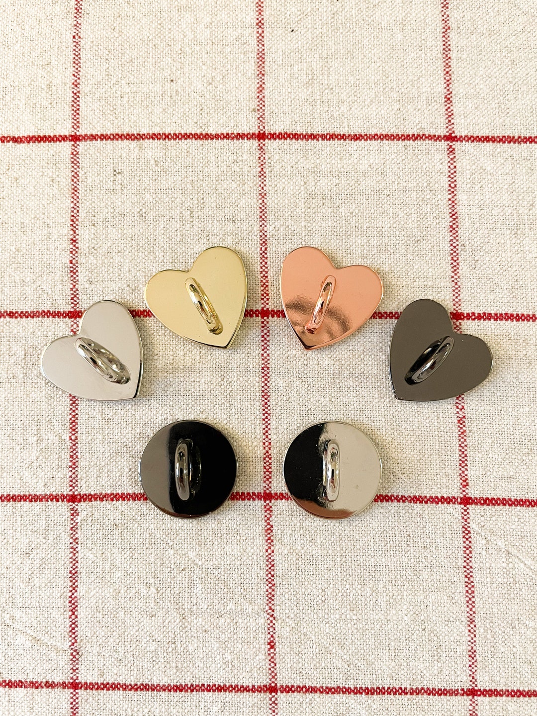 Metal Adhesive Heart Shaped Phone Charm Hook, Phone Charm Holder, Kpop ...