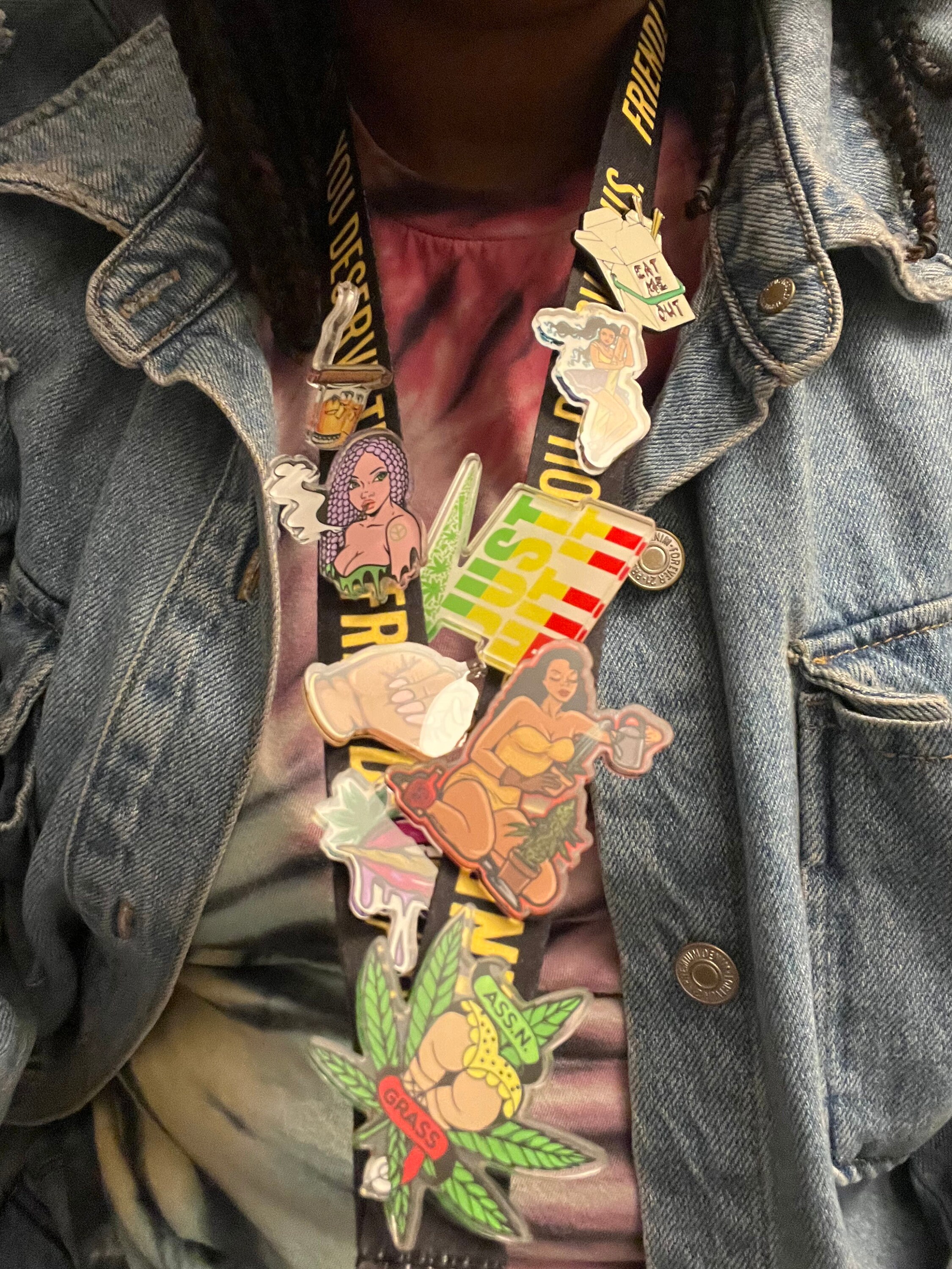 Baddie Smoking Blunt Pin - Etsy