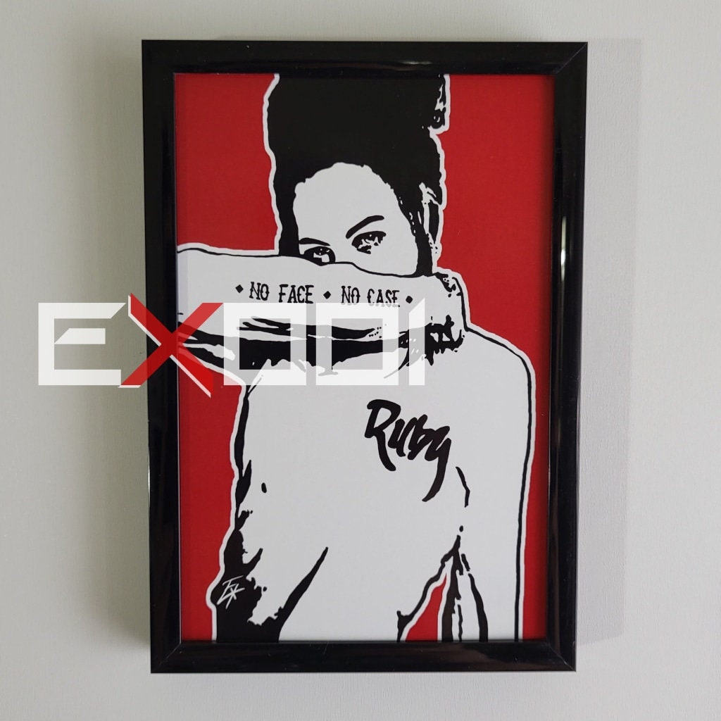 Ruby Print 4 X 6 Inch Graffiti Artist Traditional Retro - Etsy