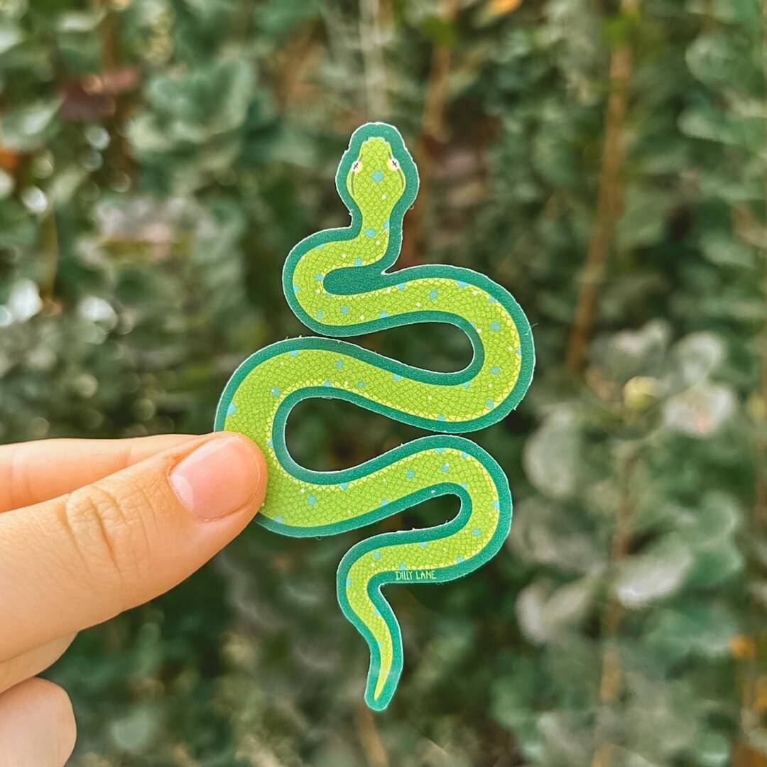 Snake Sticker – Realistic Reptile Decal for Nature Lovers & Animal ...
