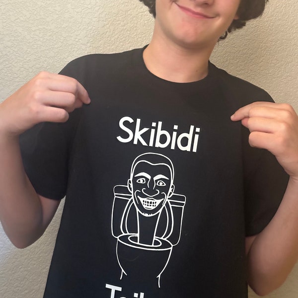 Skibidi Toilet Shirt - Etsy