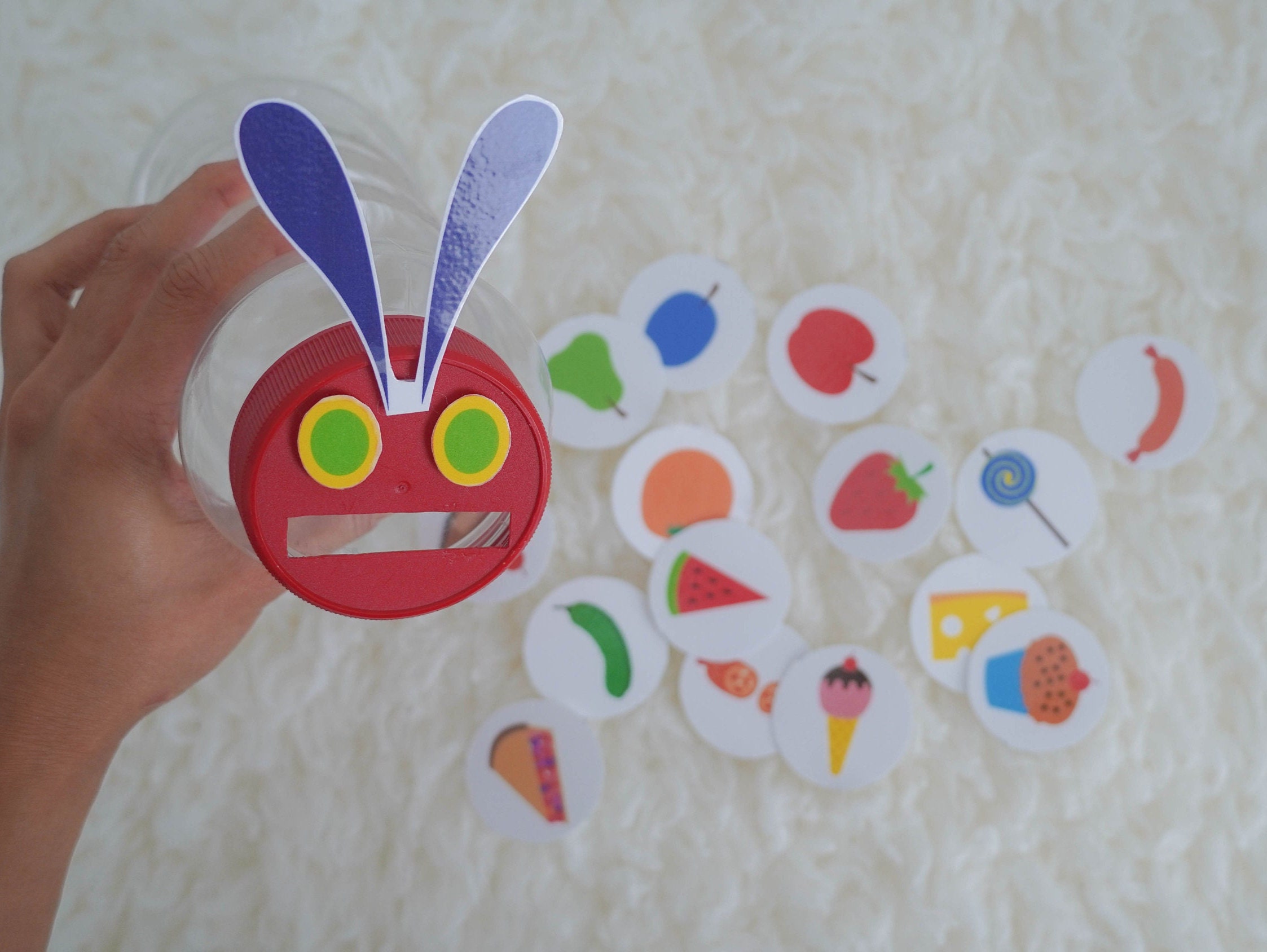 The Very Hungry Caterpillar Printable Bundle: Toddler Busy Book (PDF ...