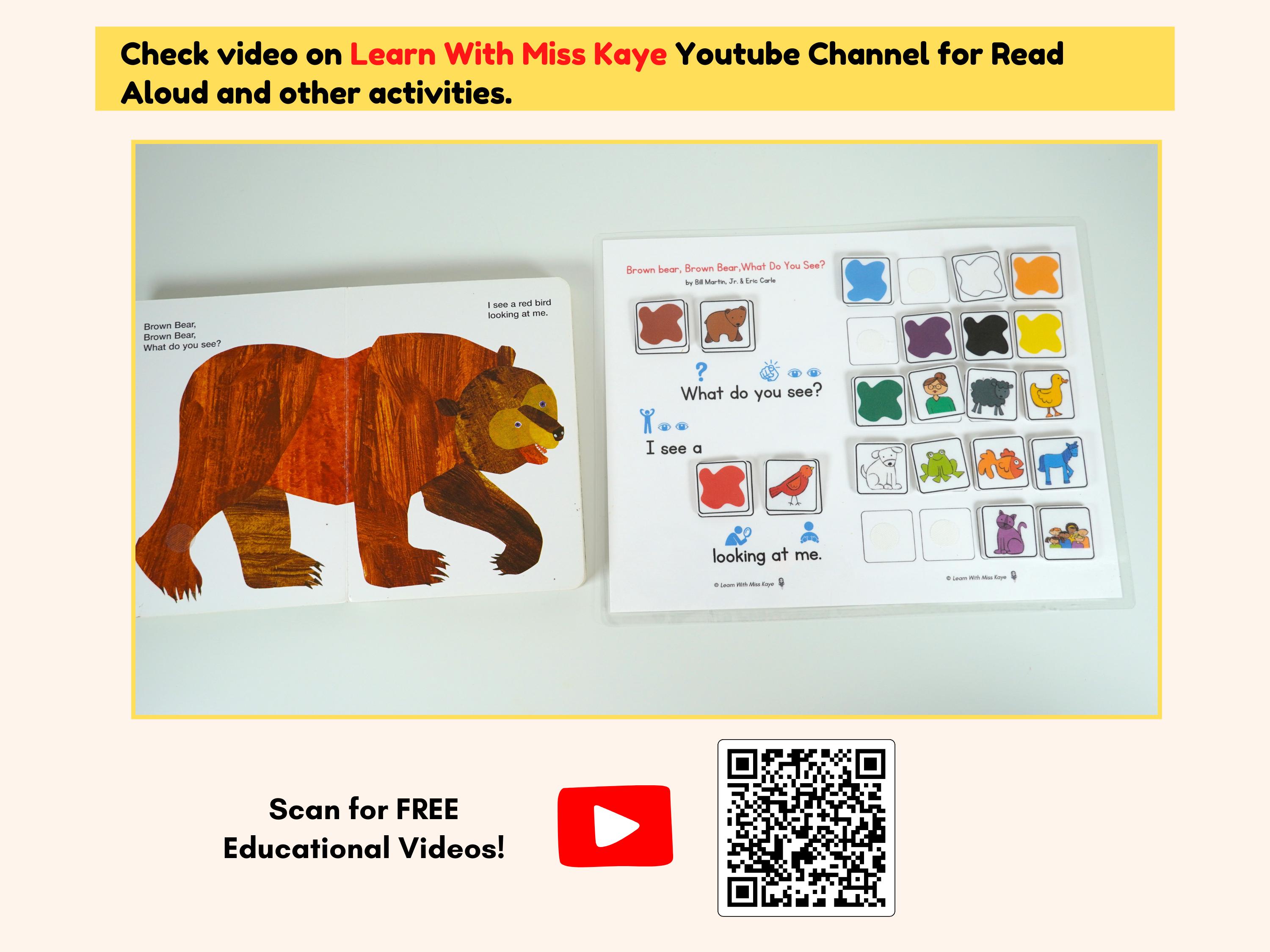 Brown Bear, Brown Bear Activities Story Companion |adapted Books for ...