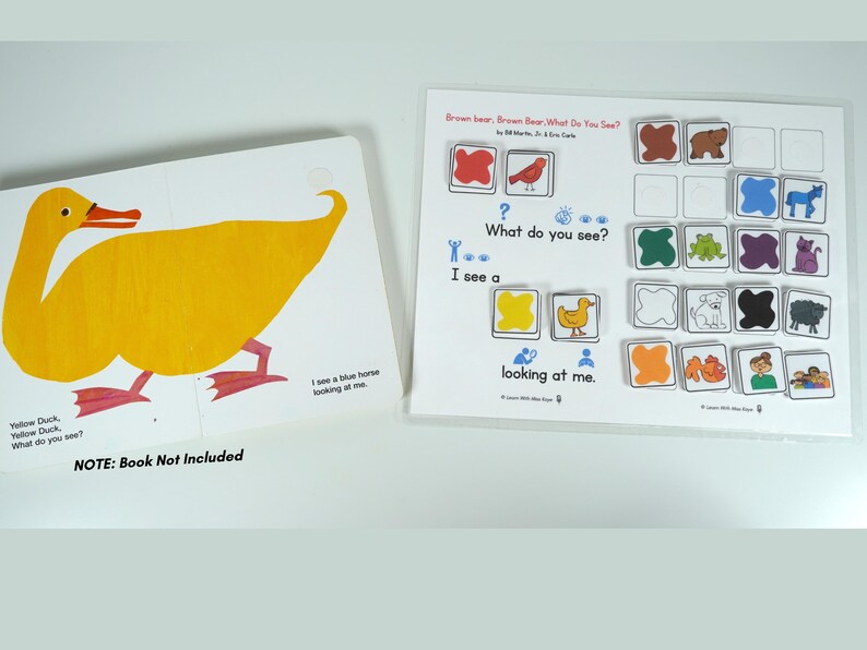 Brown Bear Brown Bear What Do You See Activities | Adapted Book for ...